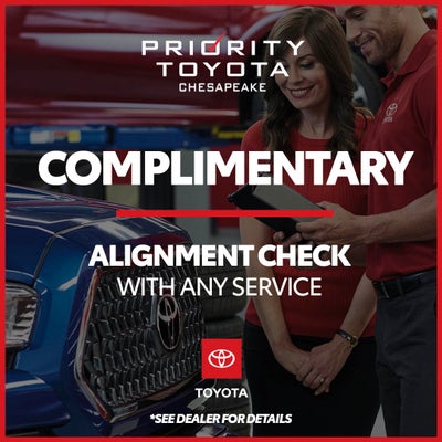 Priority Toyota Chesapeake Service